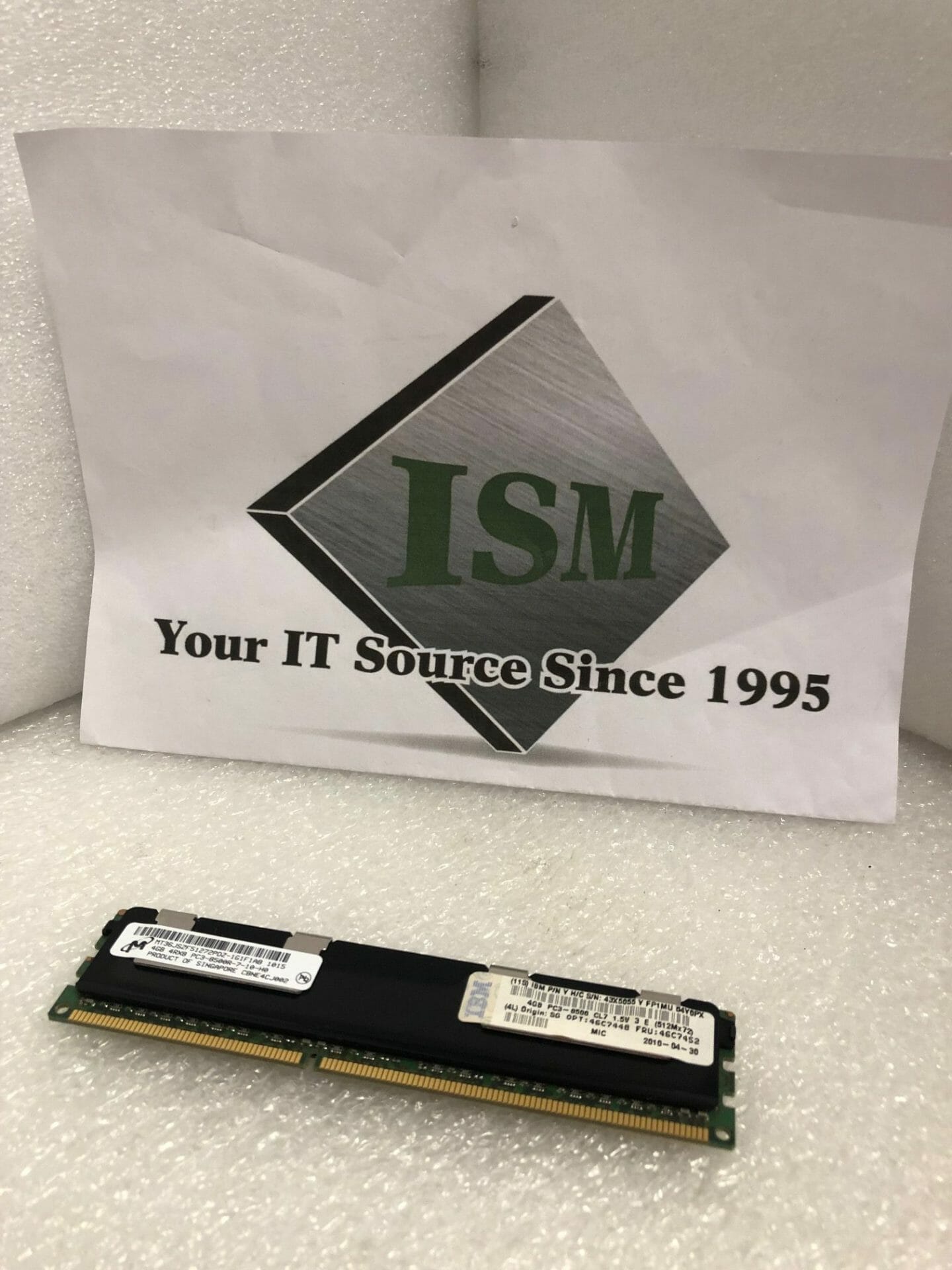 46C7452 IBM 4Gb PC3-8500R 1066Mhz DDR3 Memory | International Systems ...